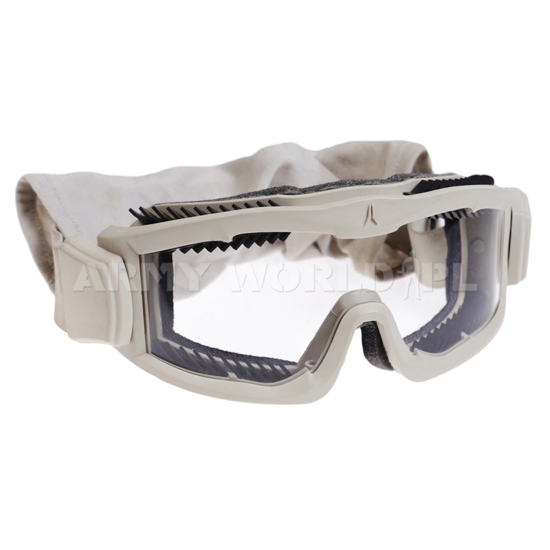 Gogle Balistyczne US Army Arena Mozambik Desert 2 Szybki Oryginał Demobil BDB used (very good ...