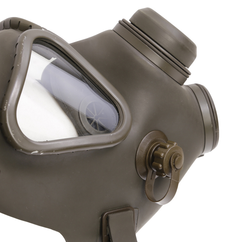 Maska Przeciwgazowa Austriacka Wojskowa Drager M65a2 / BC65 + Filtr CF32 ABEK Hg P3 + Pokrowiec ...