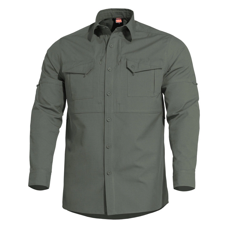 Tactical Shirt Plato Pentagon Camo Green New olive green | CLOTHING ...