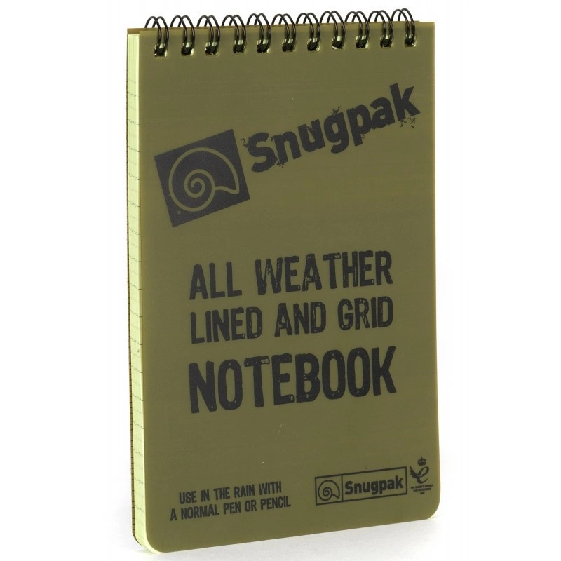 Water Resistant Notebook Snugpak Olive olive green | TACTICAL EQUIPMENT ...