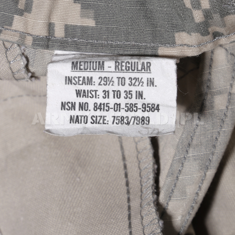 Spodnie Wojskowe US Army Insect Repellent Ripstop ACU AT-DIGITAL UCP ...
