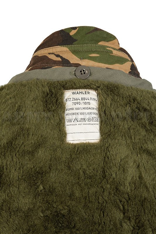 Kurtka Wojskowa Model M65 Holenderska DPM Z Podpinką Oryginał Demobil ...