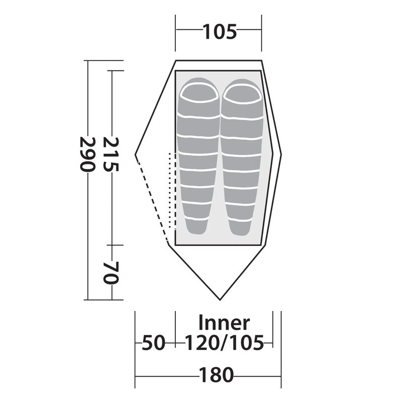 Namiot 2-osobowy Challenger 2 Robens Olive (130250) | SURVIVAL ...