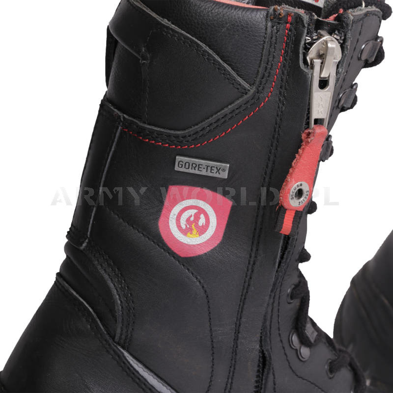 Buty Strażackie Steitz Secura Fire Fighter Wojskowe Oryginal Demobil ...
