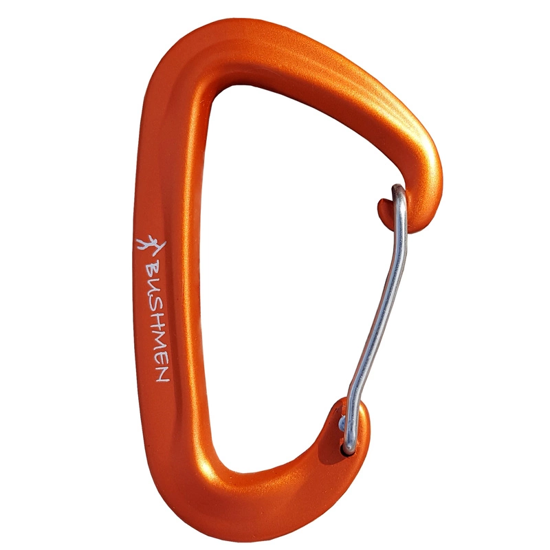 Ultralight Carabiner Bushmen Orange New orange | SURVIVAL \ Carabiners ...
