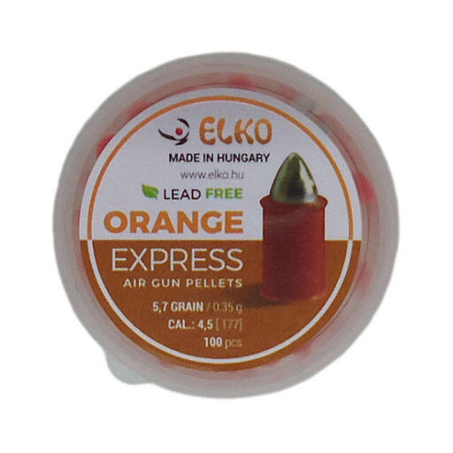 Airgun Pellets Steel-Teflon Orange Express Elko 4,5 mm 100 pcs ...