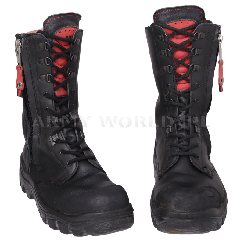 Buty Strażackie Steitz Secura Fire Fighter Wojskowe Oryginal Demobil DB ...