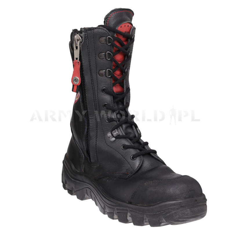 Buty Strażackie Steitz Secura Fire Fighter Wojskowe Oryginal Demobil DB ...
