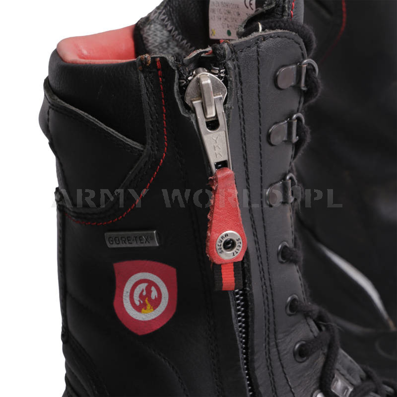 Buty Strażackie Steitz Secura Fire Fighter Wojskowe Oryginal Demobil DB ...